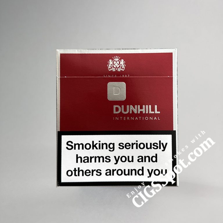 Buy Dunhill International Cigarettes Online | Dunhill | Cigsspot