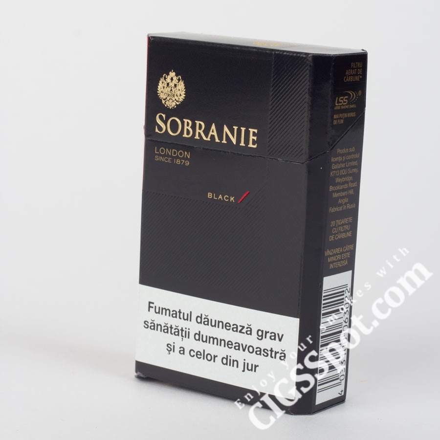 Buy Sobranie Black cigarettes online - Sobranie - Cigsspot
